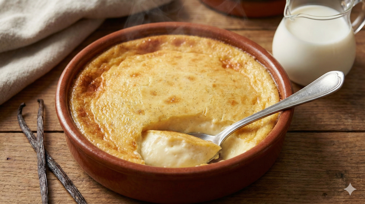 Ces œufs au lait à la vanille ont le goût de l’enfance : crémeux, doux ...